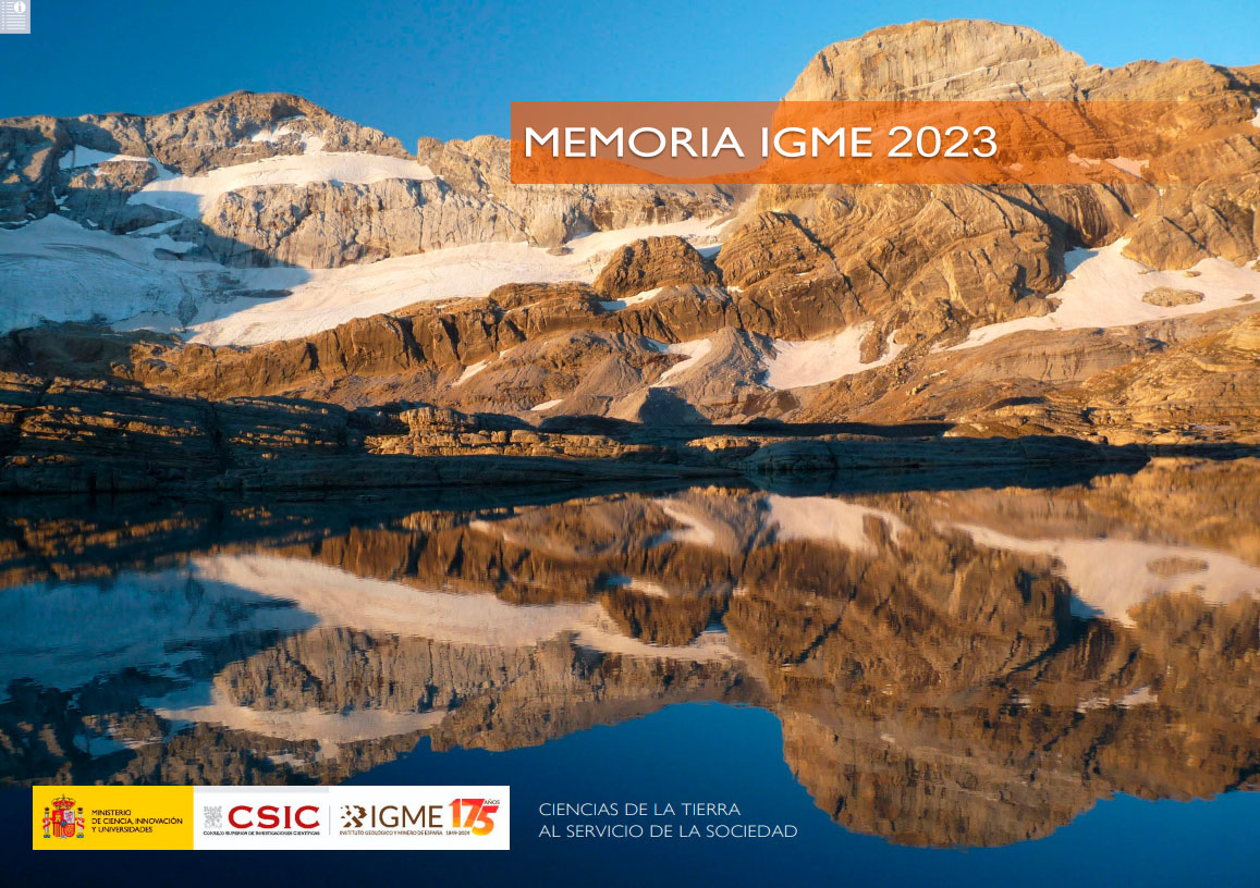 Memoria del IGME 2023 » IGME - CSIC